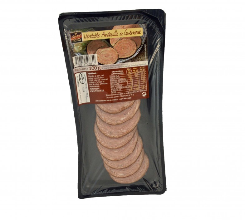 Scheiben Original-Andouille de Guémené - Amand-Bianic